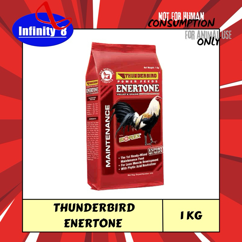 THUNDERBIRD ENERTONE FOR GAMEBIRDS (5 MONTHS AND UP) PELLETS AND GRAINS ...