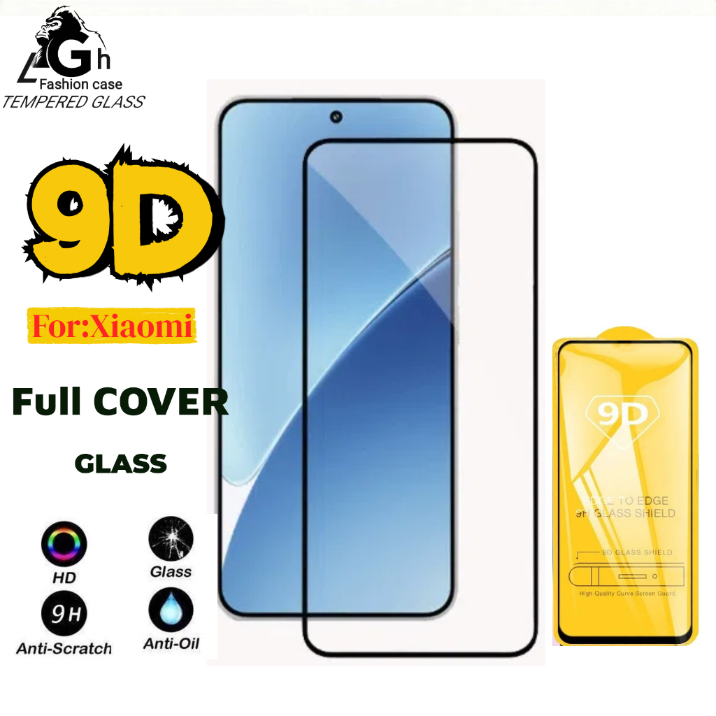Full Tempered Glass For Redmi 13C A3 K70 K60 K50 K40 K30 Pro K60 K50 K40 Ultra A1 A1+ Redmi 8 7 ...