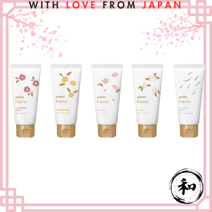 Yuskin Hana Hand Cream50g FREE/KINMOKUSEI/JAPANESE ROSE/SAKURA/YUZU【Direct from Japan】 | Shopee ...