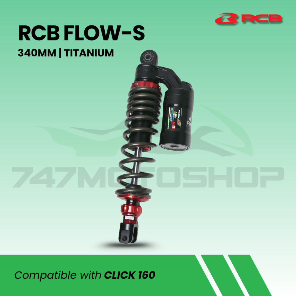 RCB MONOSHOCK FLOW S FOR CLICK 160 340MM | Shopee Philippines