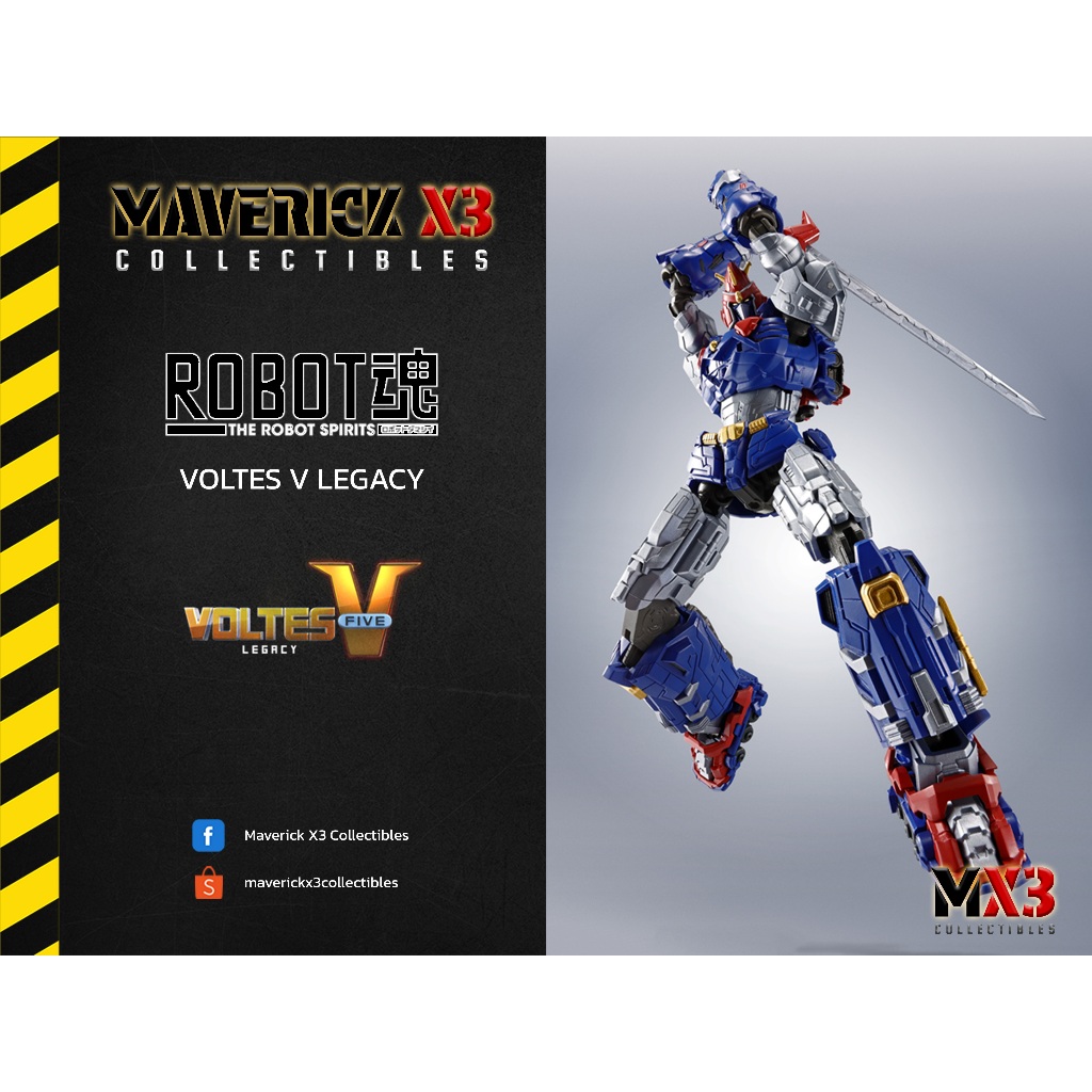 Bandai Spirits - Robot Spirits Voltes V Legacy | Shopee Philippines