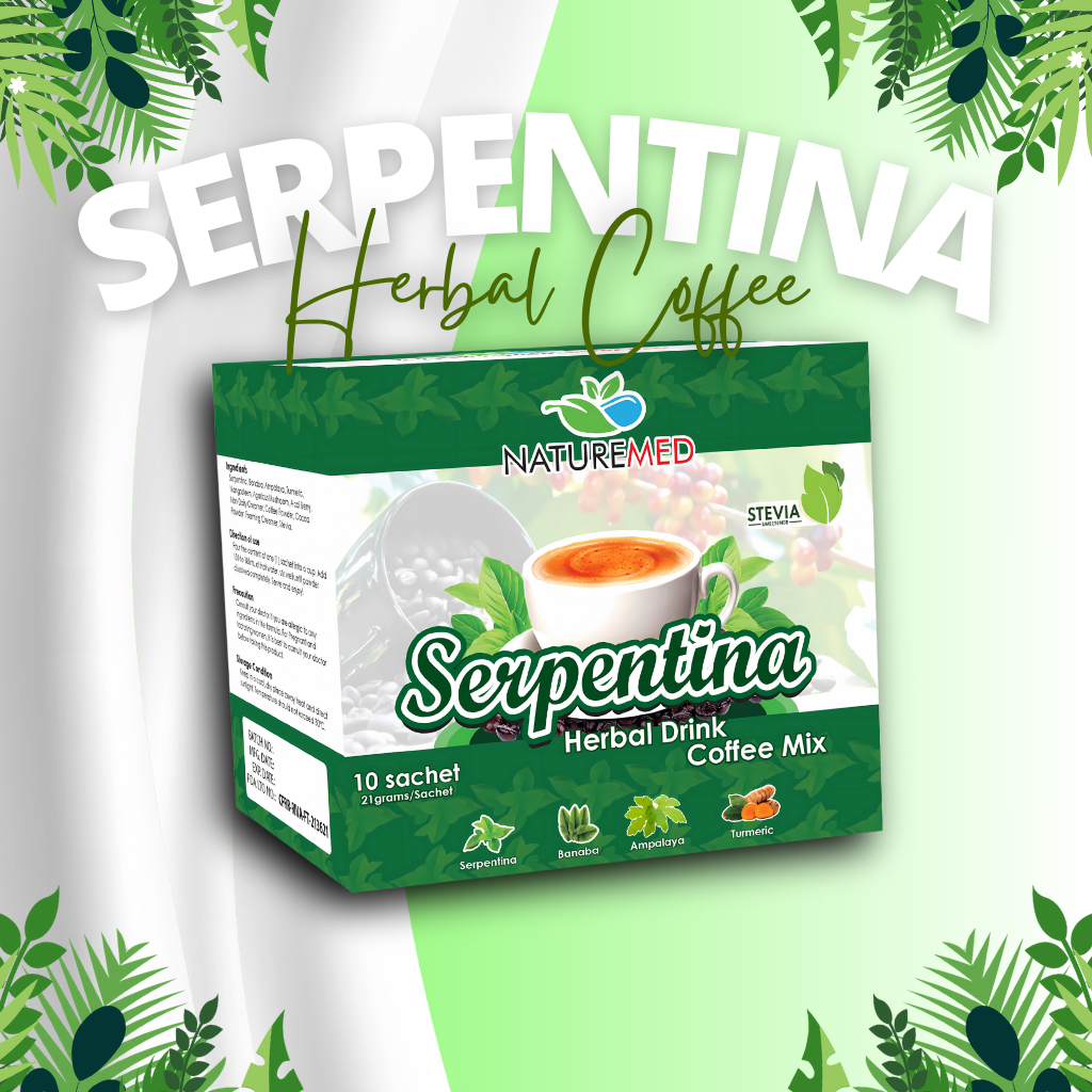 Serpentina Coffee Mix | Anti-Diabetes & More! | 10 Sachets Per Box (21 ...