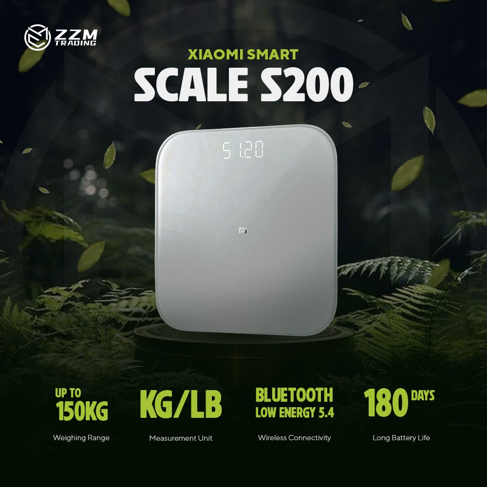Xiaomi Smart Scale S200 (Basic) / Body Fat Scale S400 (25 Metrics ...