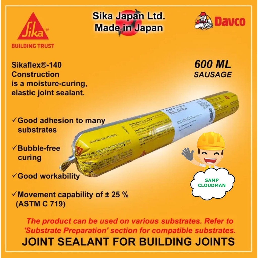 Sikaflex Polyurethane Sealant Sika flex 140 PU Gray Flexible Seal ...