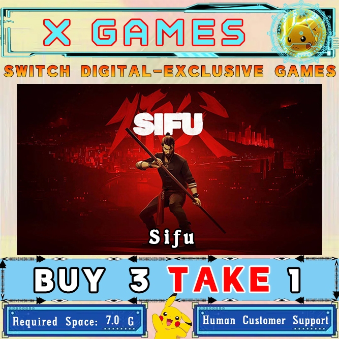 Sifu Nintendo Switch Digital Game （BUY 3 TAKE 1) | Shopee Philippines