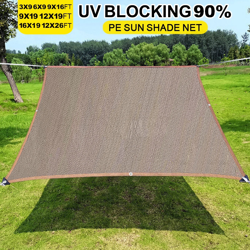 Thickened sunshade net sunscreen net lona trapal car balcony garden ...