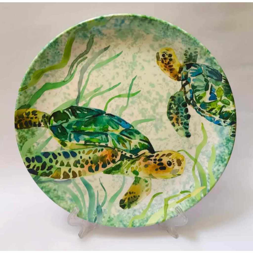Turtle Dinner Plate 10.5" (Melamine) | Shopee Philippines