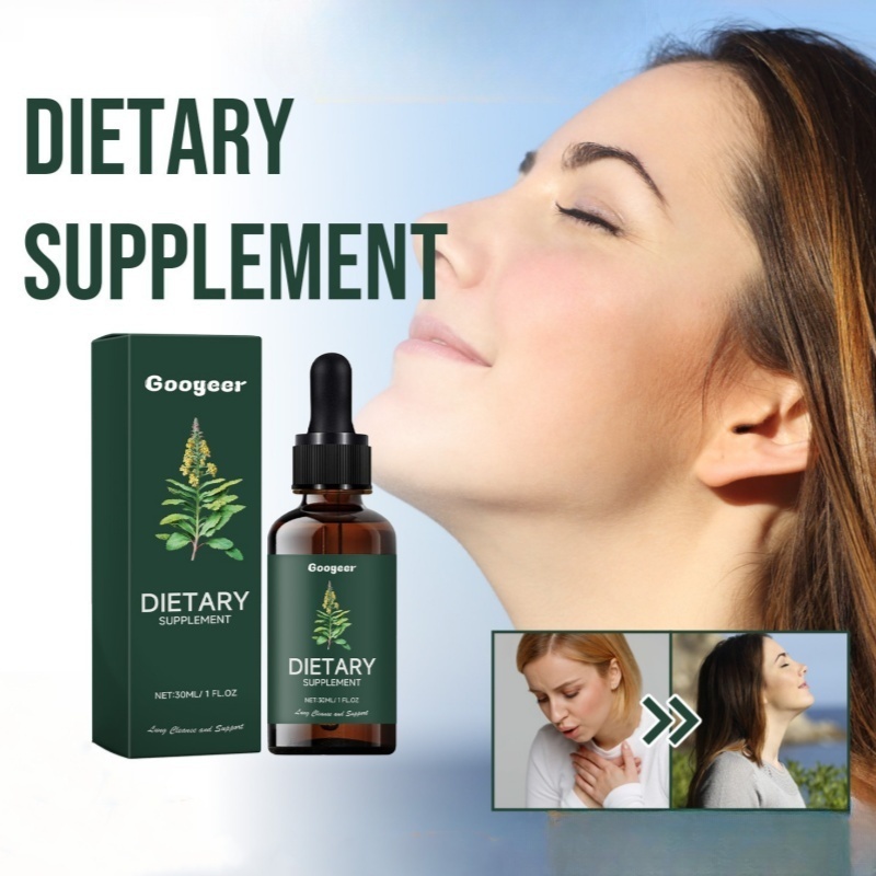 Mullein Leaf Extract Original Lung Guard Liquid Drops for Lung Cleanse ...