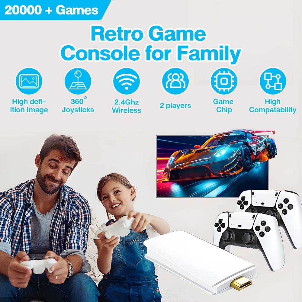 M15 Game Console For TV Wireless Game Stick 4k HD Video Game Console ...