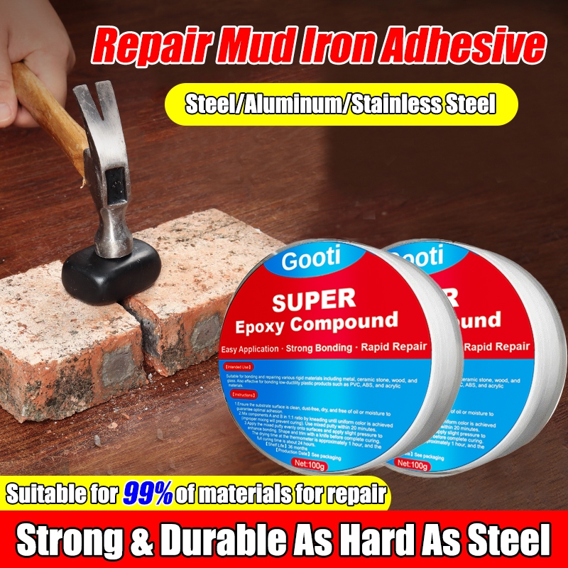 Mud Iron Clay Adhesive Metal Ceramics Strong Adhesive Welding Glue ...