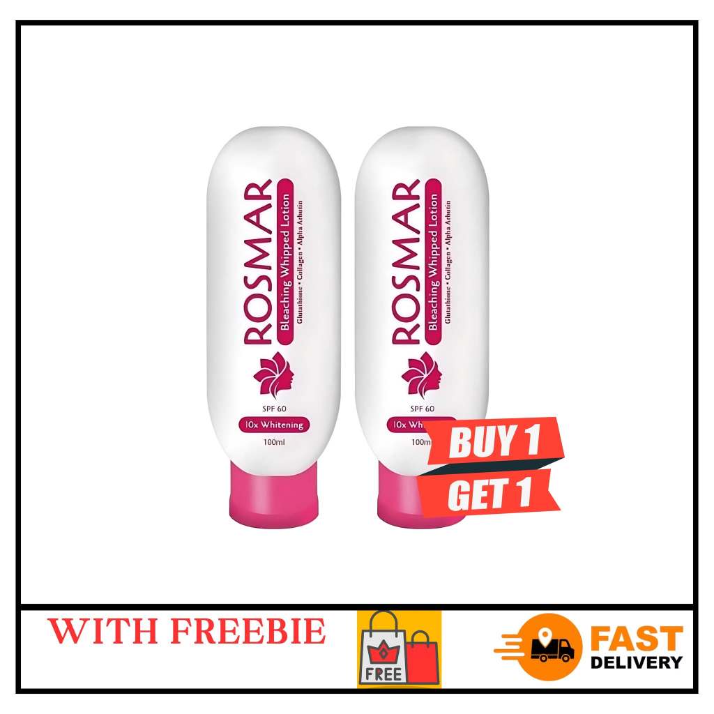ROSMAR BLEACHING WHIPPED LOTION 100ml BUY1TAKE1 | Shopee Philippines