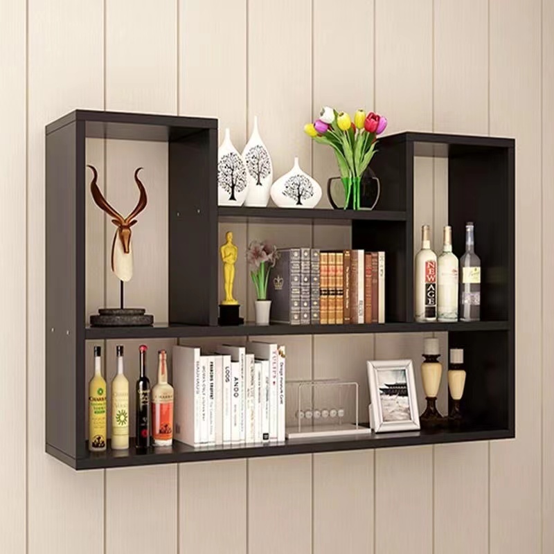 Wooden Wall Shelves Storage Furniture Shelf Storage Rack Wall Floating ...