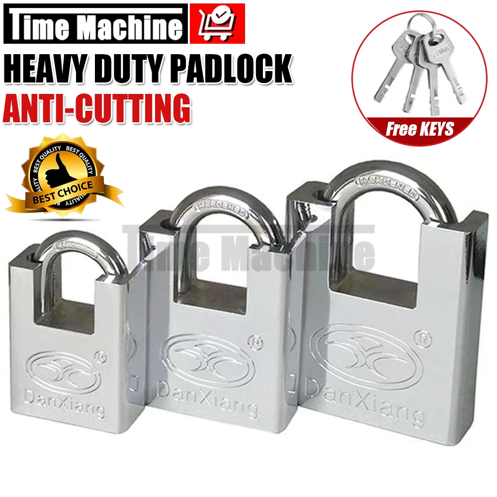 Half Pack Anti Theft Padlock Heavy Duty Security Lock Anti Cutting Gate ...
