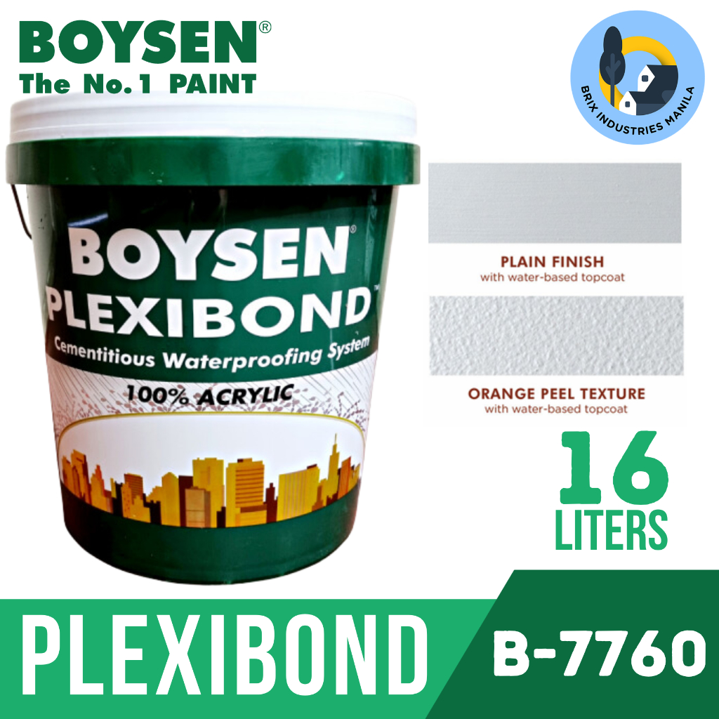 Boysen Plexibond Cementitious Waterproofing System 16 Liters (Pail) B ...