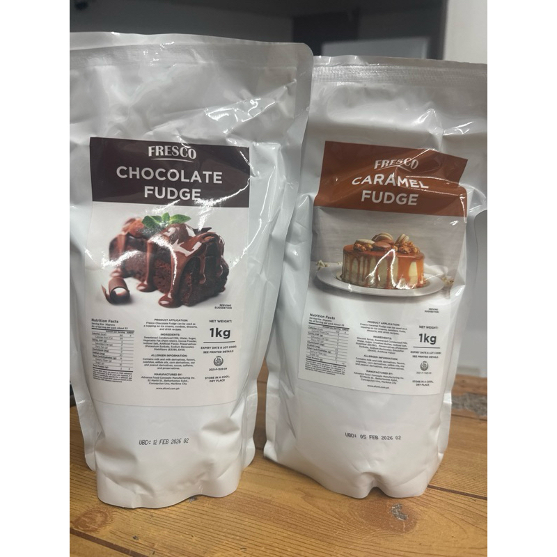 Fresco carmel and chocolate fudge 1kg | Shopee Philippines