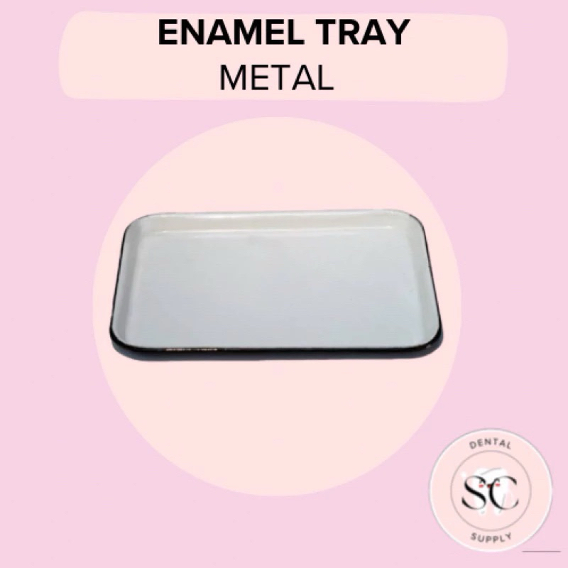 ENAMEL TRAY METAL (FOR DENTAL) | Shopee Philippines