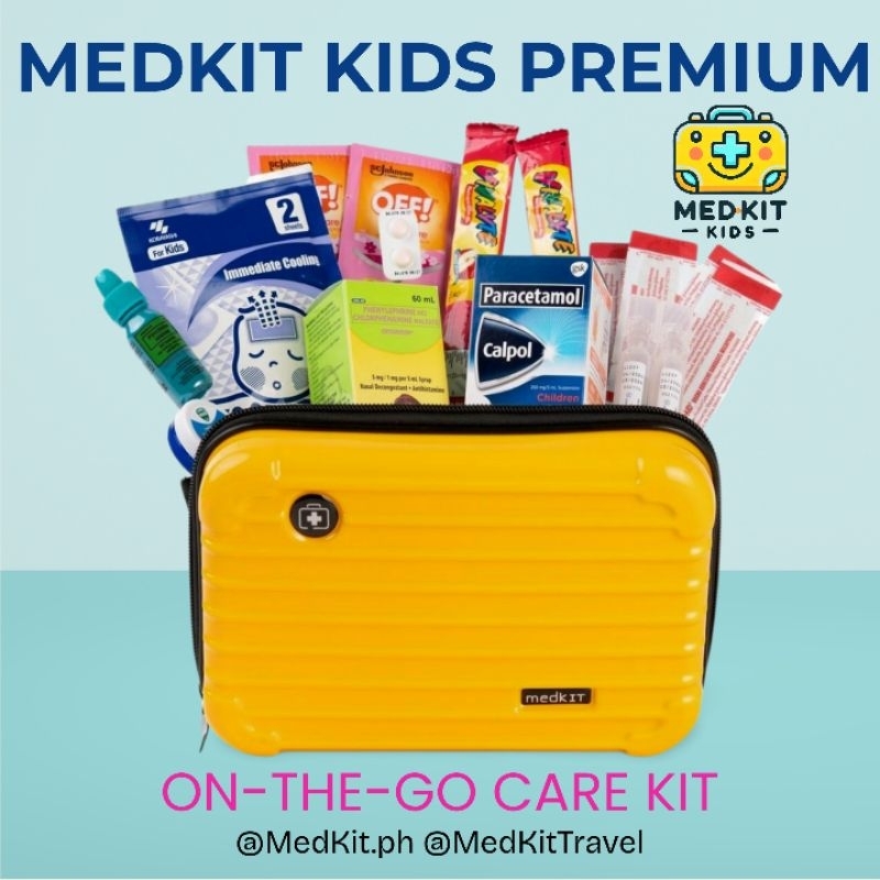 MedKit.PH PREMIUM Kids On-The-Go Care Kit (21 Pieces) | Shopee Philippines