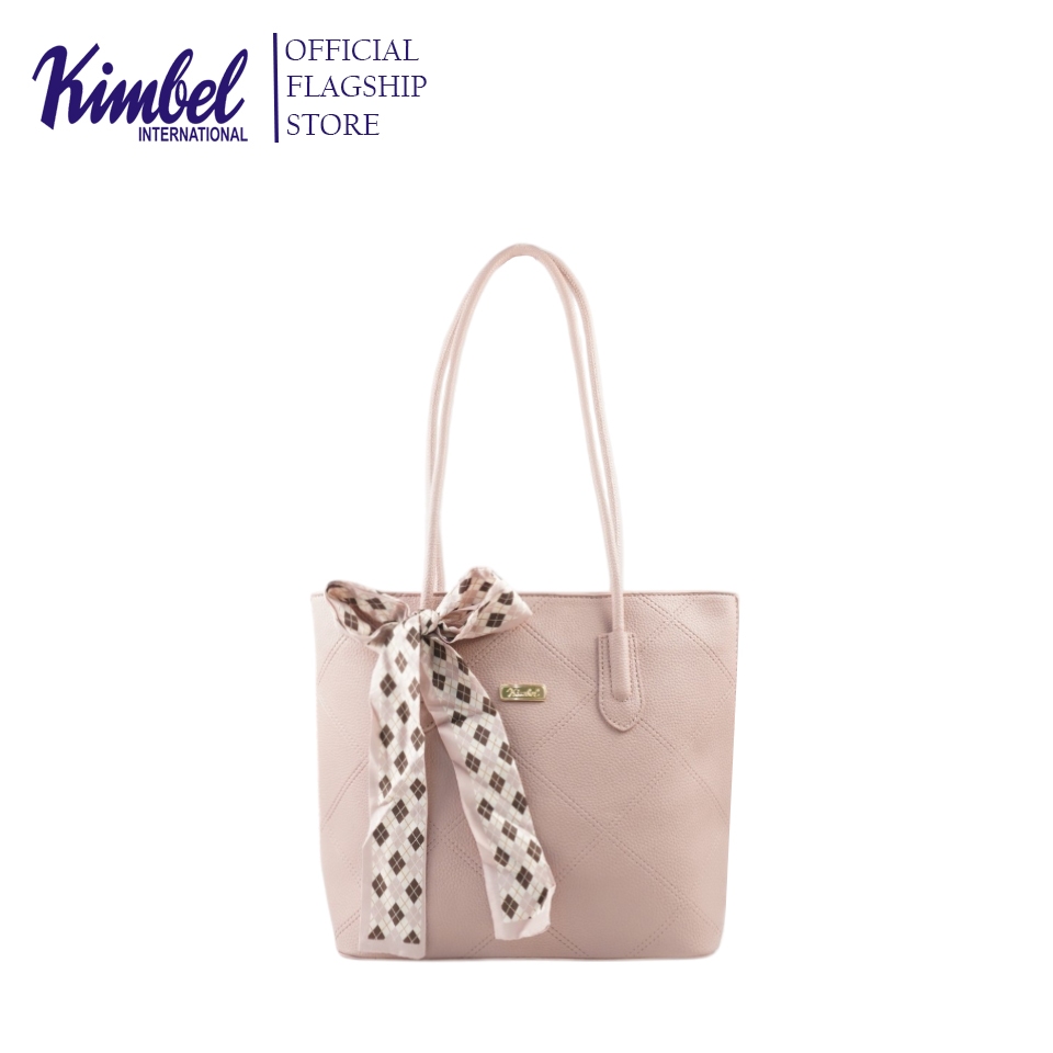 KIMBEL BCS8864 Shoulder Bag With Scarf Synthetic Leather | Shopee ...