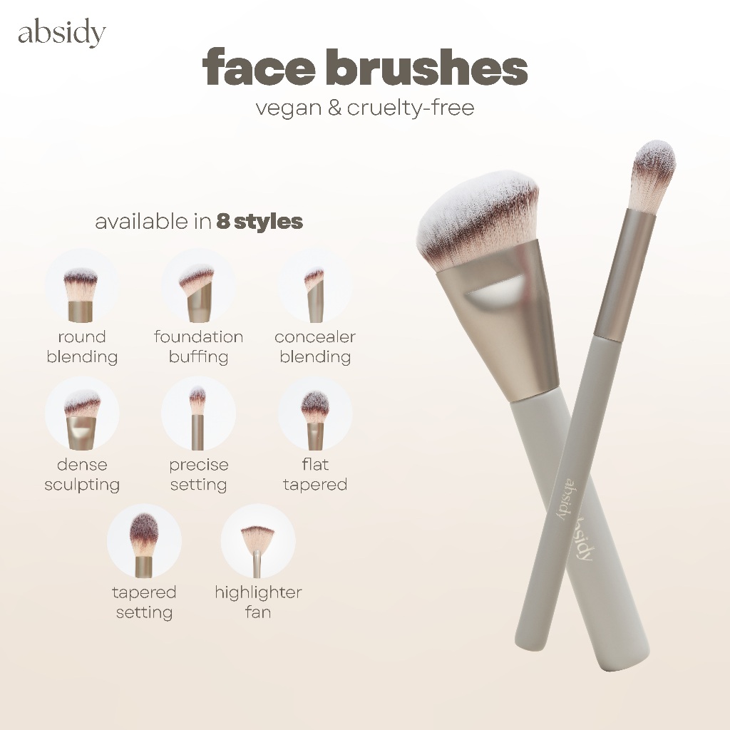 Absidy Soft Face Makeup Brushes | Shopee Philippines