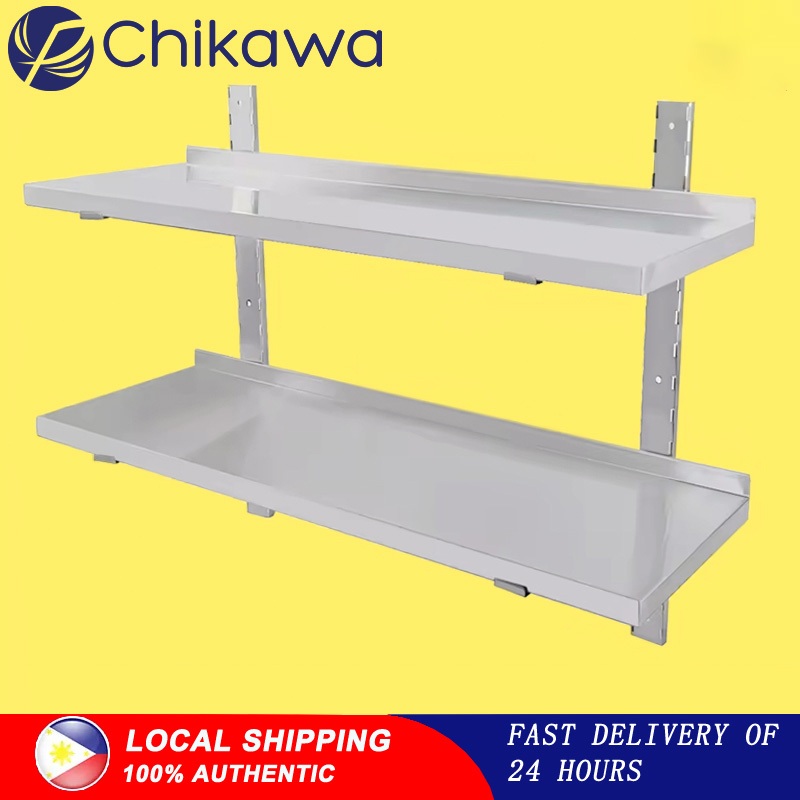 kitchen rack, wall mounted kitchen hanging rack，304 stainless steel ...