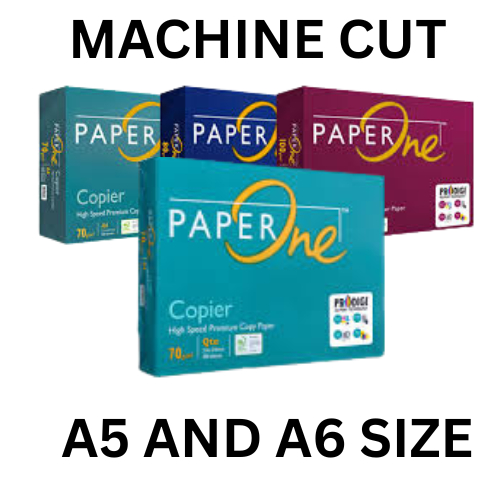 A5 A6 BOND PAPER PAPERONE MACHINE CUT FOR MINI NOTEBOOK, NOTEPADS ...