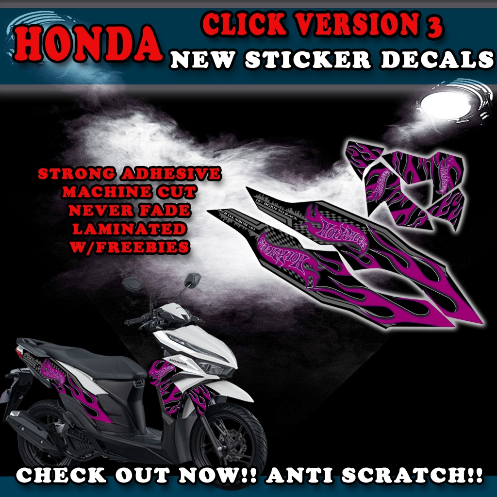 NEW HOTWHEELS FOR HONDA CLICK VERSION 3/ HONDA CLICK VERSION 3 ...