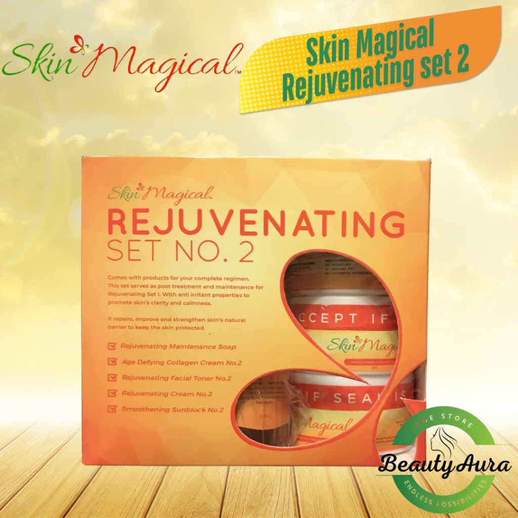 SKIN MAGICAL REJUVENATING SET NO 2. FACIAL SET | Shopee Philippines