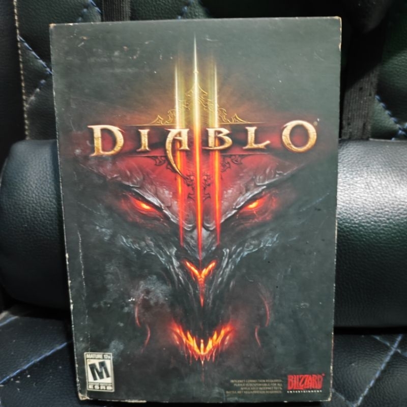 Diablo 3 CD PC Game (For Display/Collection) USED Account Tied | Shopee ...