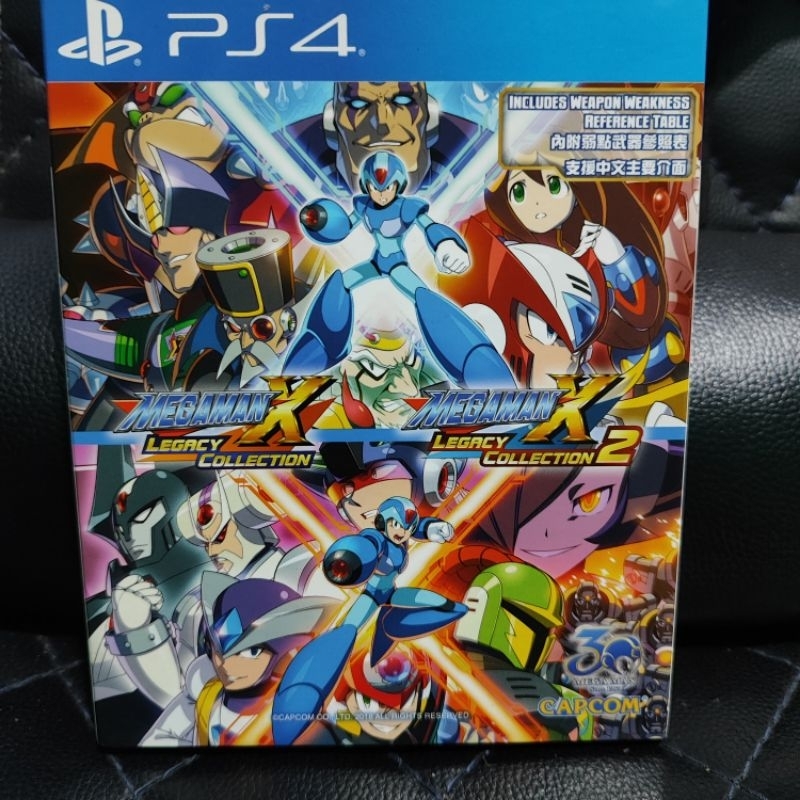 Megaman X Legacy Collection 1 and 2 PlayStation CD PS4 Mega man Rockman Rock man | Shopee ...