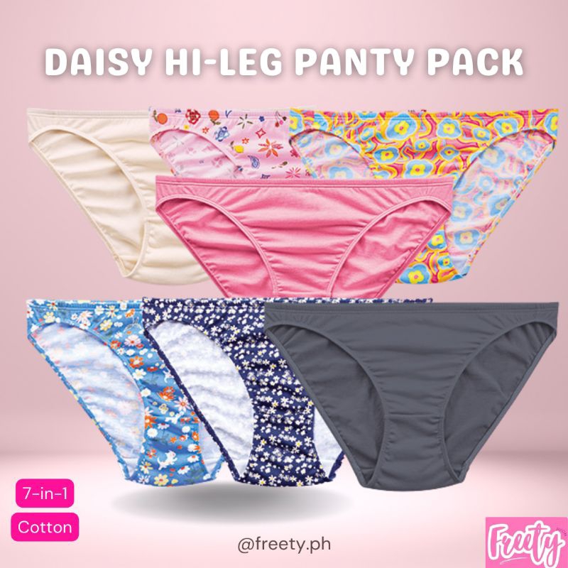 AVON Daisy 7-in-1 Hi-leg Panty Pack | Shopee Philippines