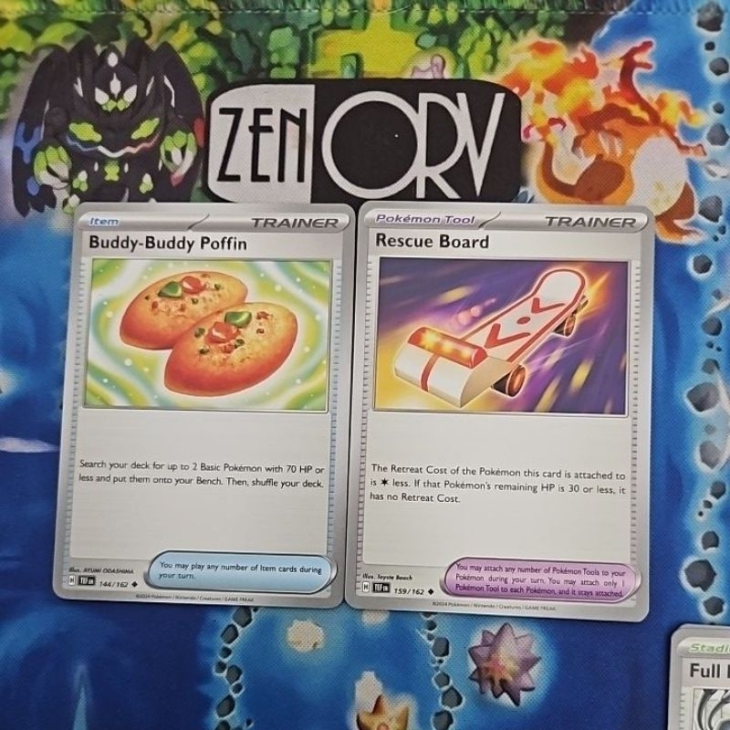 Temporal Forces Trainer 2024 TEF Pokemon Cards Trading Card Game TCG ...