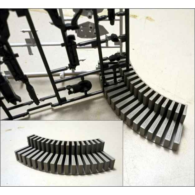 Curved Gunpla / Zoids runner stand | Shopee Philippines