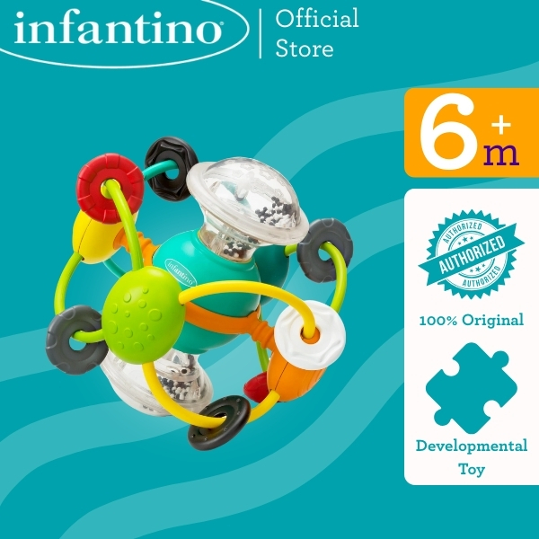 INFANTINO Activity Ball (BPA-Free) | Sensory Developmental Toy | Age ...