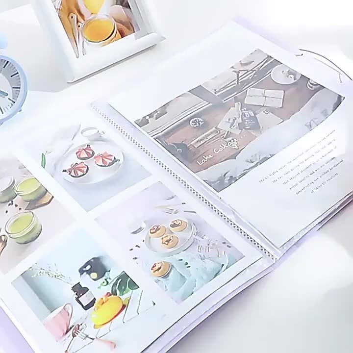 Clear Book Long/A4 File Organizer Folder Long Clear File Folder ...