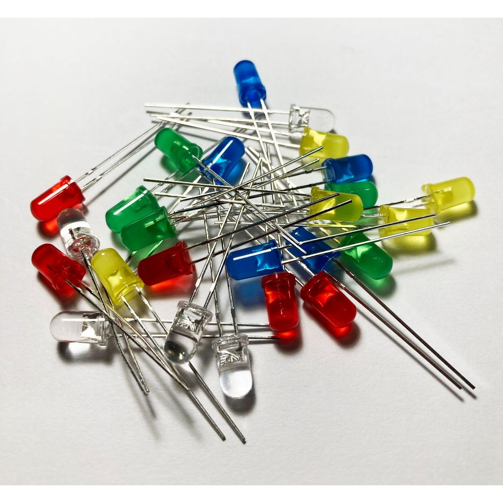 5mm Assorted LED Diode Light Pack (25 pieces) | Shopee Philippines