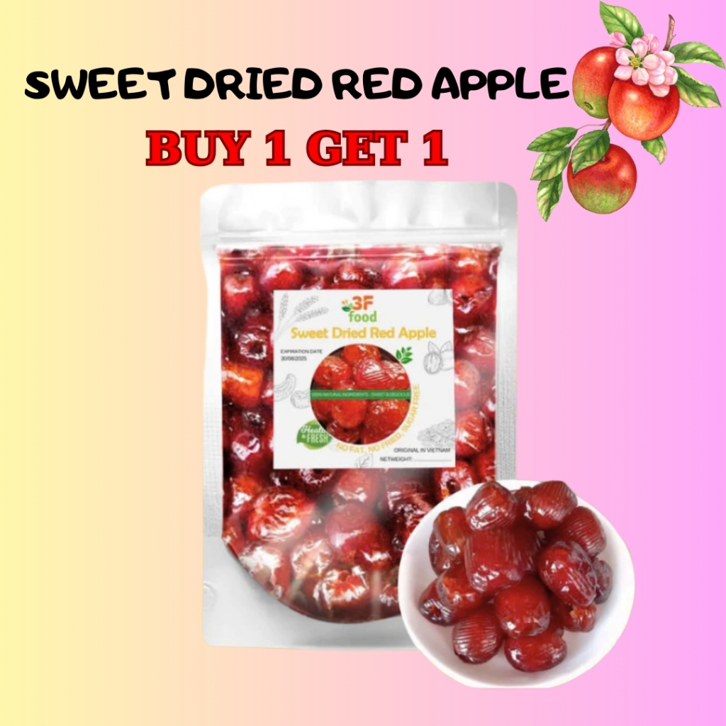 3F Food Dried Red Apple DAILY FINES Healthy Fruit Snack Dried Apple ...