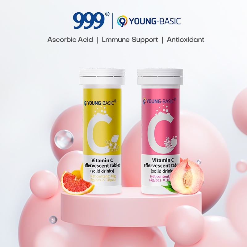 9 Young Basic Vitamin C Effervescent Tablets – High Potency Immune ...