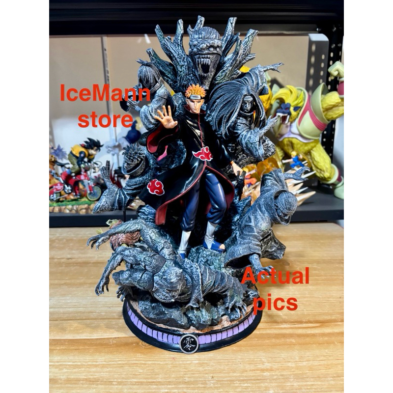 Akatsuki member Pain, action figure, gk knock off, 40cm tall | Shopee ...