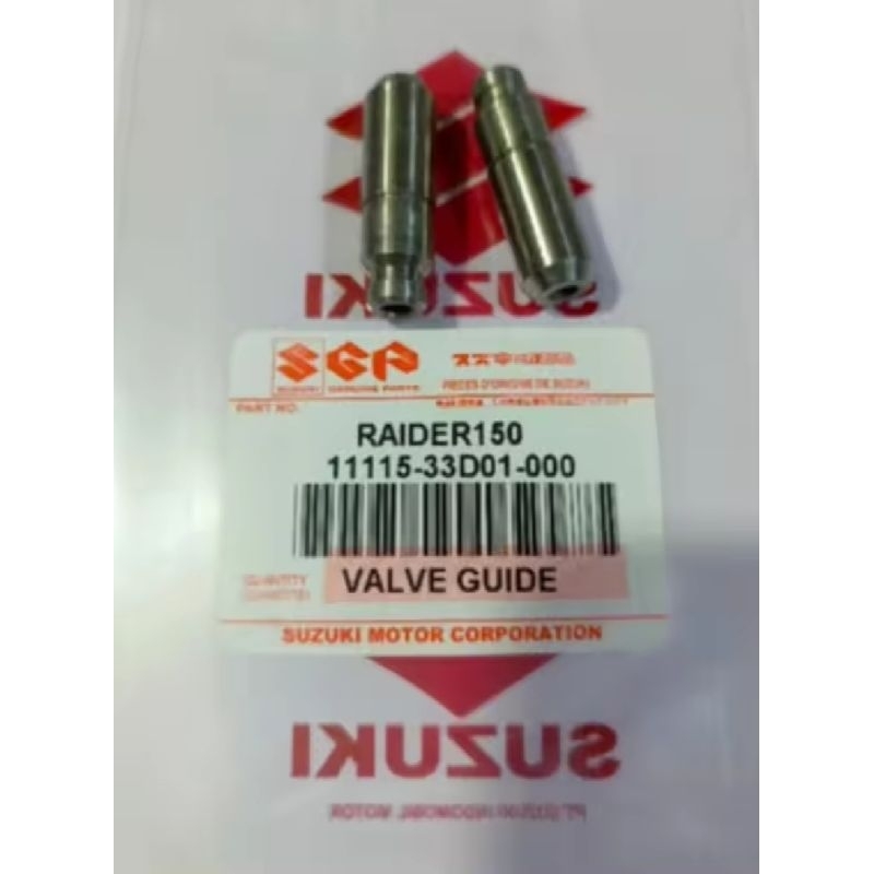 Suzuki genuine Engine Valve Guide for Raider 150 carb type SGP 11115 ...