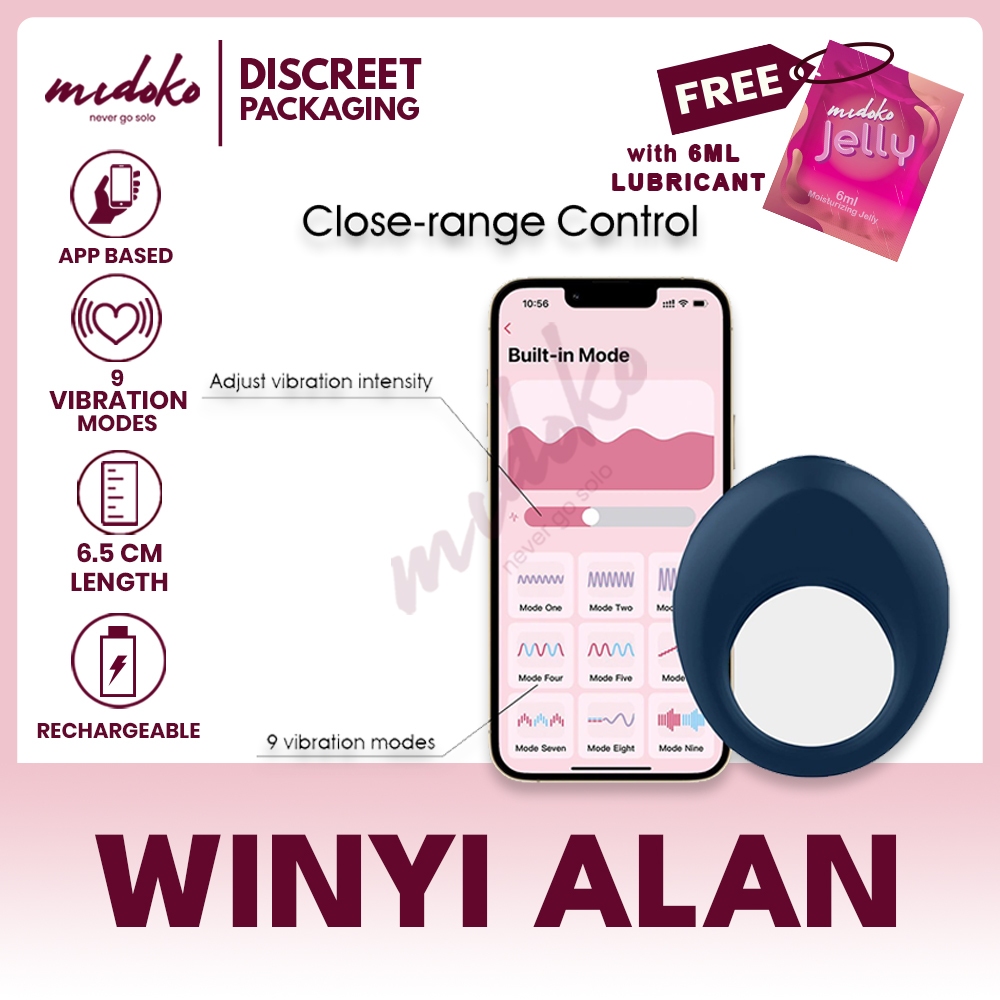 Midoko WINYI MWY0607 Alan 2024 Smart APP-Controlled Ring – Intense ...