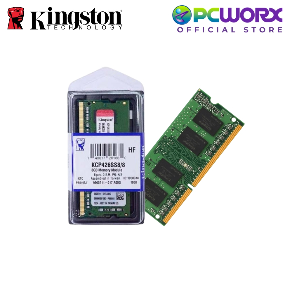 Kingston KCP426SS8/8 8GB DDR4 2666Mhz Sodimm | Shopee Philippines