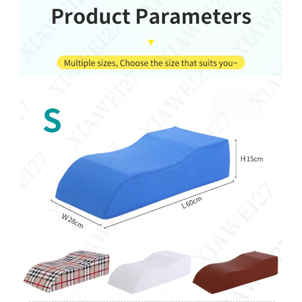 Slow Rebound Foam Leg Raiser Pillow Soft Portable Pain Relieve Support ...