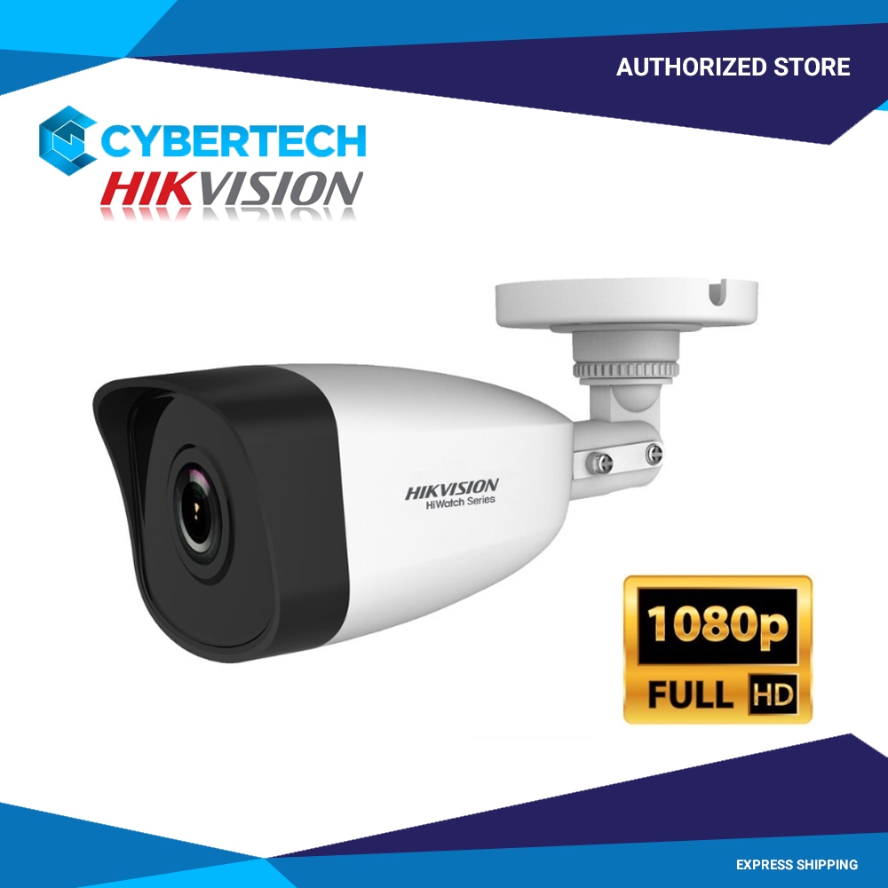 Hikvision Hiwatch HWI-B121H 2.8mm 2MP Hiwatch Series Bullet IP PoE ...