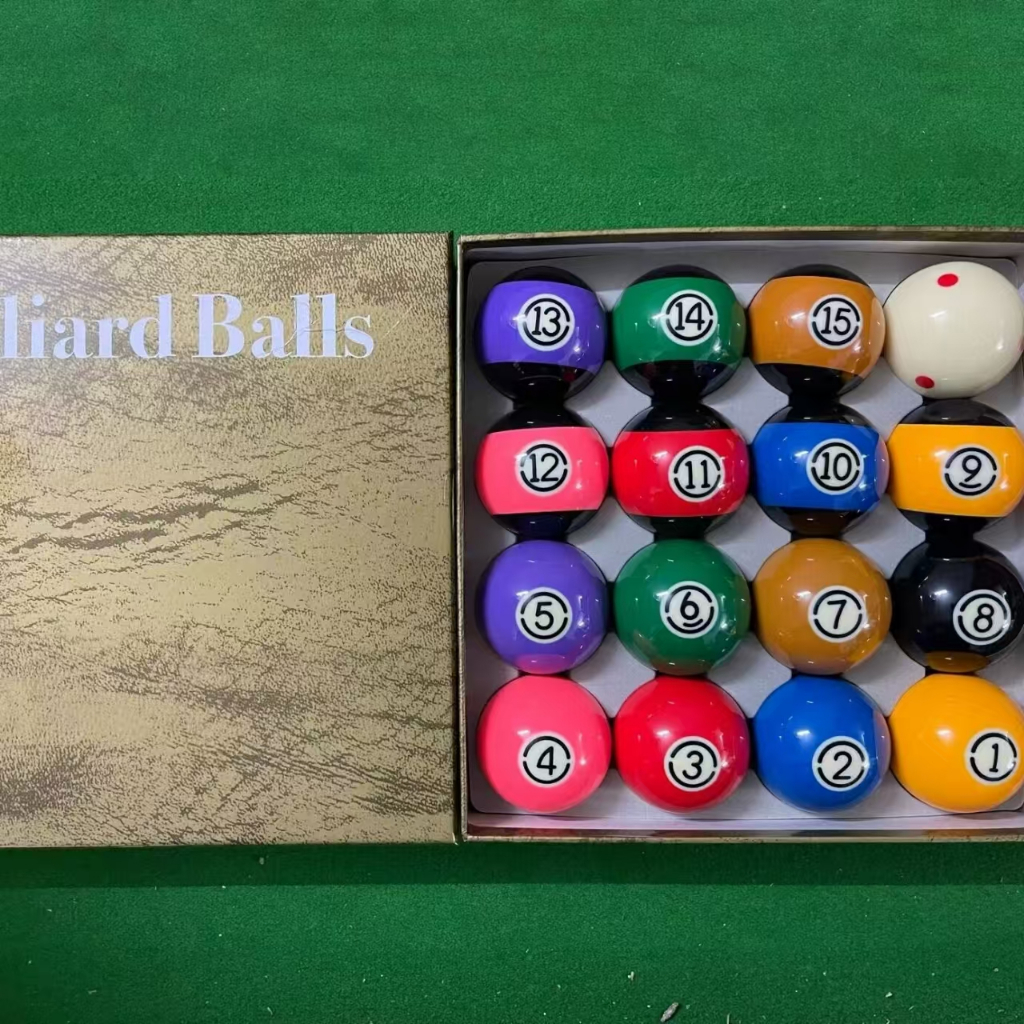 16pcs Billiards Set 57mm Standard Size Billiard Pool Balls Set 3A ...