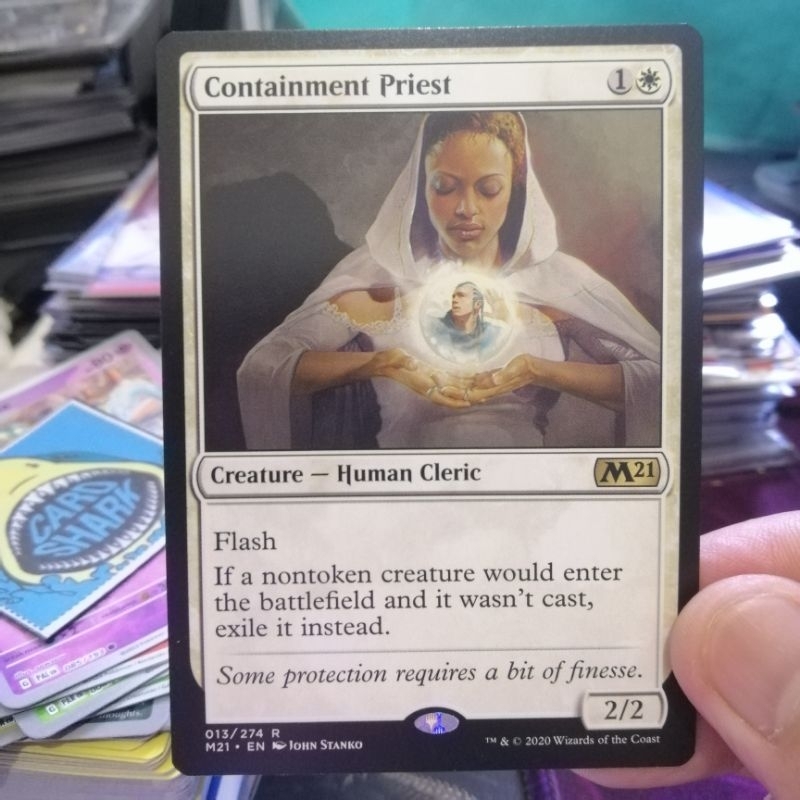 1 Containment Priest M21 MTG card magic the gathering EDH CCG | Shopee ...