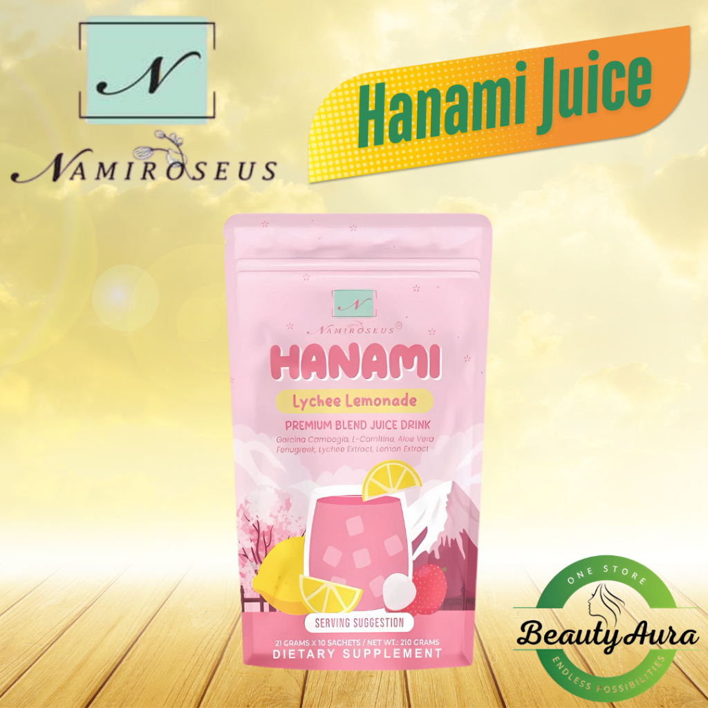 NAMIROSEUS Hanami Lychee Lemonade Premium Blend Juice Drink Beauty ...