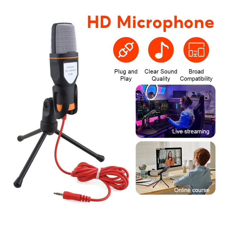 Wired Microphone Videoke/Karaoke Microphone 3.5mm Professional Stage ...