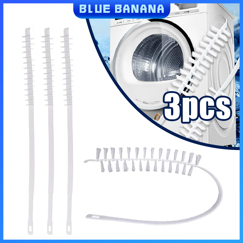 3Pcs Long Handle Washing Machine Cleaning Brush Flexible Dryer Washer ...