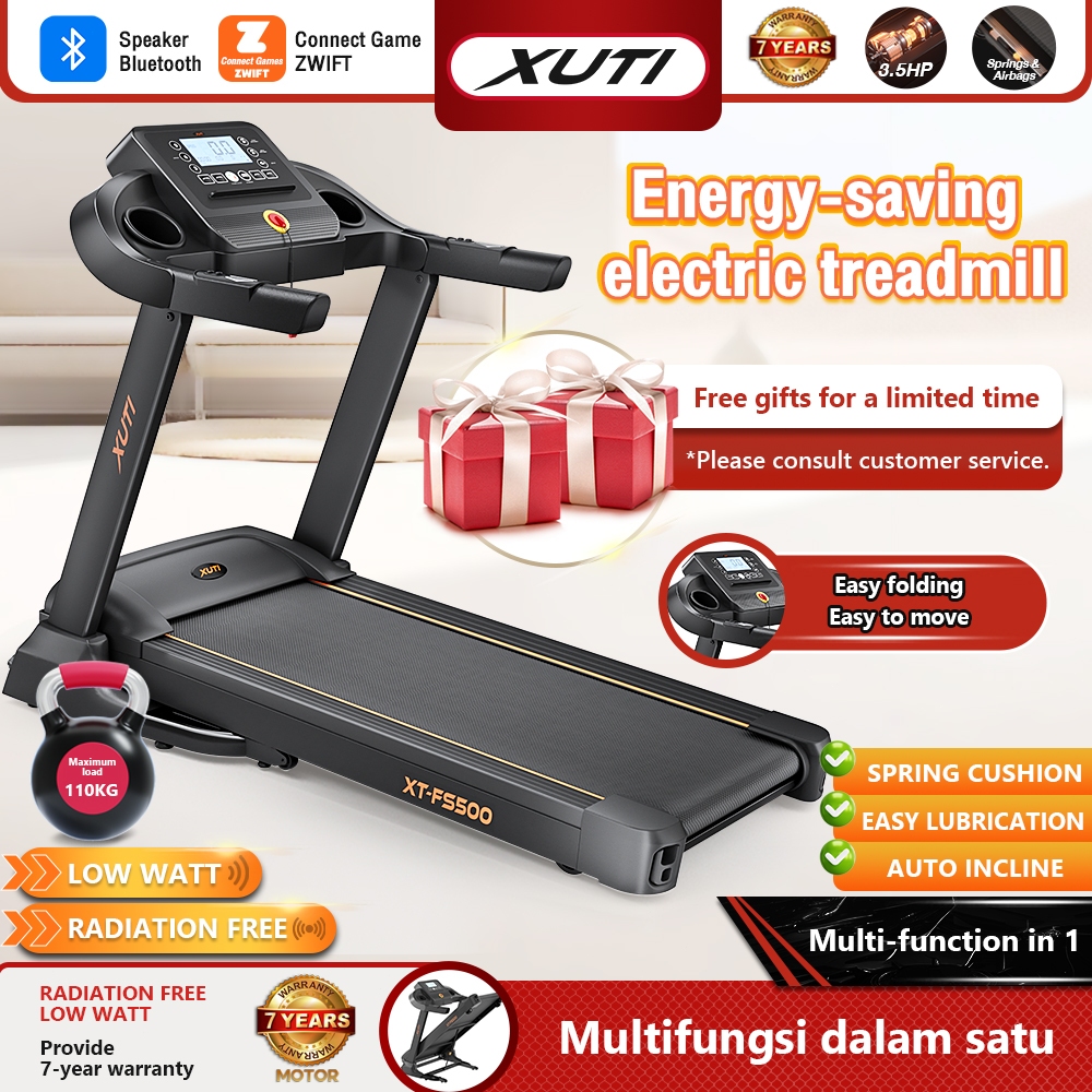 BUY 1 GET 1 Professional foldable treadmill threadmill 3.5HP 0.8-16KM/H ...