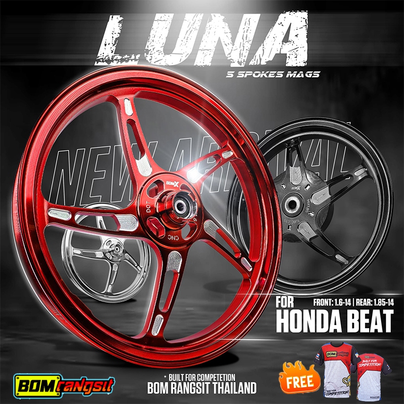 Bom Rangsit LUNA CNC mags for motorcycle Parts CLICK 125/150 MIO i125 ...